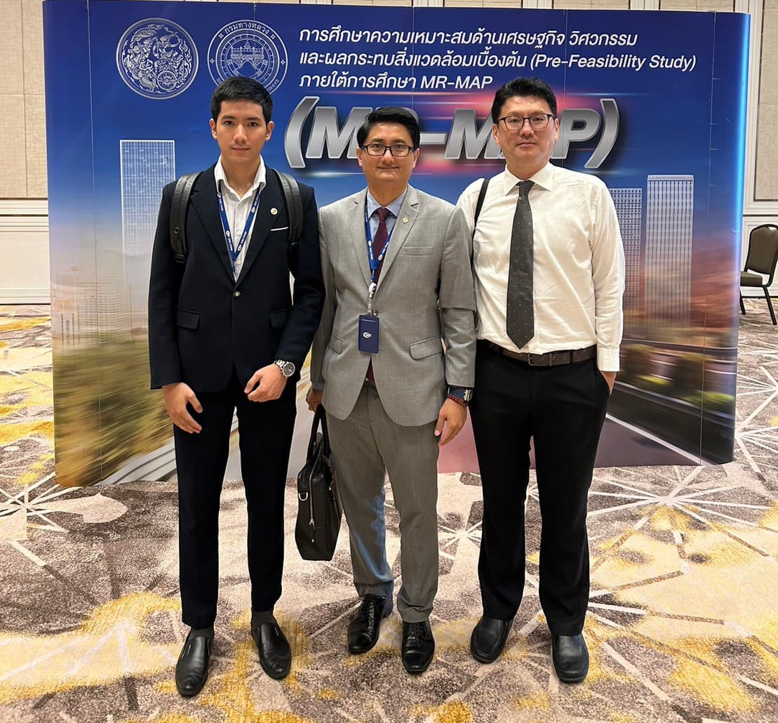 CHEC (Thai) participated in the summary exhibition of the MR-MAP Master ...